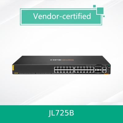 China 100% Genuine Products Hpe Aruba Networking Cx 6200f 24G Class-4 Poe 4SFP+ 370W Switch (JL725B) for sale