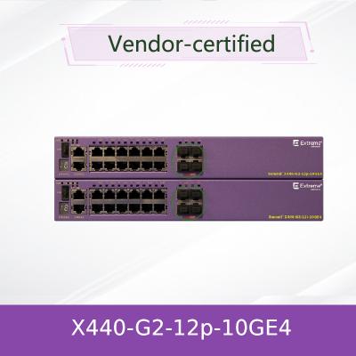 China 104GBPS 16531 X440 Extreme Network AVB Switch G2 12p 10GE4 4 Via License for sale