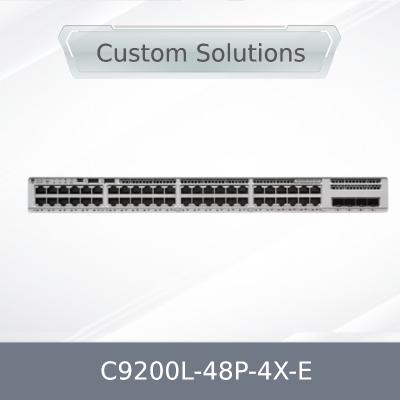 China Industrial Network Switches C9200L-48p-4X-a/E Brand New Cisco Network Switch in Stock C9200L-48p-4X-a/E for sale