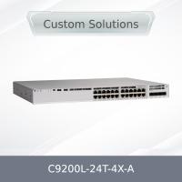 China Original New Cisco C9200L-24t-4X-a Catalyst 9200L 24-Port 4X 1g Snmp Stackable Qos Lacp Cisco Switch C9200L-24t-4X-a for sale
