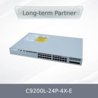 China New Original C9200L-24p-4X-E Network Switch 9200 Series 24-Port Data 4X10g Uplink Kilomega Poe Switch C9200L-24p-4X-E in Stock for sale