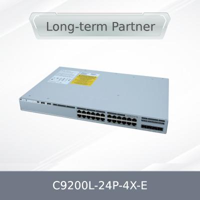 China New Original C9200L-24p-4X-E Network Switch 9200 Series 24-Port Data 4X10g Uplink Kilomega Poe Switch C9200L-24p-4X-E in Stock for sale