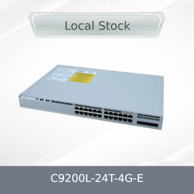 China Original New Cisco C9200L-24t-4G-E 9200 Series 24-Port 10/100/1000 + 4X1g SFP Network Switch for sale