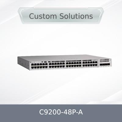 China High Quality Ciscos C9200-48p-a C9200 Series 48-Port Poe+ Network Advantage Switch for sale