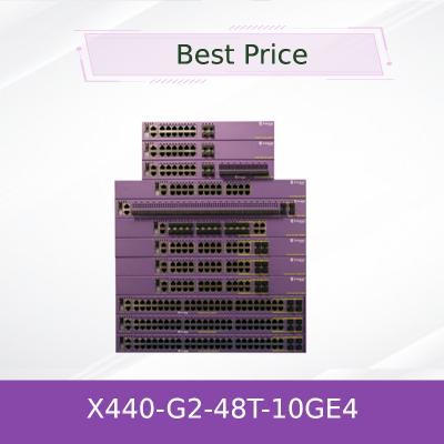 China ExtremeSwitching X440-G2-48T-10GE4 48-Port Gigabit Ethernet Switch with 10GbE Uplink Capability for sale