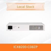 China RUCKUS ICX 8200-C08ZP Compact Multigigabit PoE++ Switch for sale