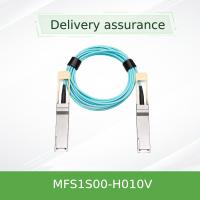 China NVIDIA MFS1S00-H010V 200Gb/s QSFP56 Active Optical Cable - 10m AOC for HDR InfiniBand & 200GbE Data Centers for sale