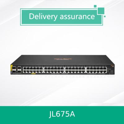 China HPE Aruba CX 6100 JL675A 48-Port Gigabit PoE+ Switch | 370W Class 4 | 4x SFP+ | Managed Layer 2 for sale
