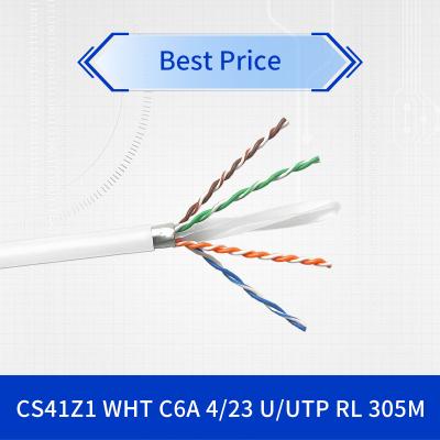 China CommScope NETCONNECT Category 6A U/UTP Network Cable with 500 MHz Bandwidth 23 AWG Solid Copper in 305-meter Reel for sale
