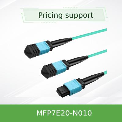 China NVIDIA MFP7E20-N010 10m MPO-12/APC Multimode Fiber Cable 400G NDR/Ethernet Type B Crossover for OSFP Switches for sale
