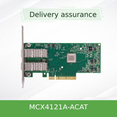 China Mellanox ConnectX-4 Lx MCX4121A-ACAT Dual-Port 25GbE Network Adapter Card for sale