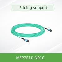 China NVIDIA MFP7E10-N010 10m MPO-12/APC to MPO-12/APC Multimode Fiber Optic Cable for 400G/NDR InfiniBand & Ethernet for sale
