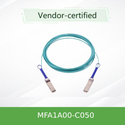 China NVIDIA MFA1A00-C050 – 100G AOC for Data Center and Ethernet Networks for sale