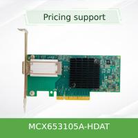 China NVIDIA ConnectX-6 MCX653105A-HDAT 200Gb/s InfiniBand & Ethernet Adapter for sale
