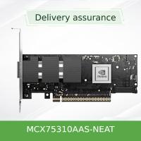 China NVIDIA ConnectX-7 MCX75310AAS-NEAT Single-Port 400GbE / NDR400 VPI Adapter – PCIe 5.0 x16, OSFP, Secure Boot for sale