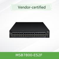 China NVIDIA MSB7800-ES2F 100Gb/s InfiniBand Switch – 36-Port EDR, 7.2Tb/s, 1U, P2C Airflow, Externally Managed for sale