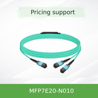 China NVIDIA MFP7E20-N010 10m MPO-12/APC Multimode Fiber Optic Cable for sale