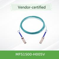 China NVIDIA MFS1S00-H005V – 5m 200G QSFP56 AOC for InfiniBand HDR & 200GbE for sale