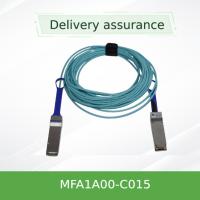 China NVIDIA MFA1A00-C015 100G QSFP28 MMF AOC 100GbE Active Optical Cable for sale