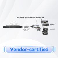 China NVIDIA MMA4Z00-NS400 400G OSFP SR4 multimode transceiver 4-channel 100G-PAM4 for sale