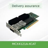 China MCX4121A-XCAT 10GbE Dual-Port Network Card Mellanox ConnectX-4 Lx for sale