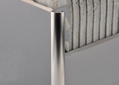 China 201 Stainless Steel Decorative Profiles Antiscratch For 10mm Ceramic Tiles for sale