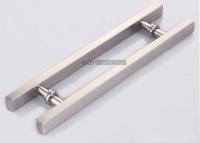 China Bathroom Stainless Steel Glass Door Handle Corrosionproof Wearproof Aesthetics for sale