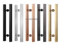 China 316 Stainless Steel Door Pull Handles , Commercial Door Handles Stainless Steel for sale