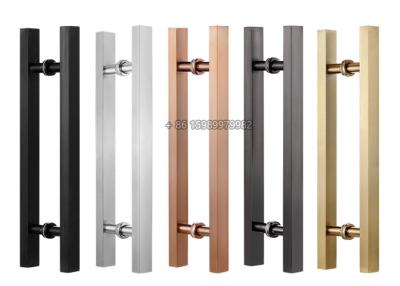 China 316 Stainless Steel Door Pull Handles , Commercial Door Handles Stainless Steel for sale