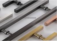 China 316 Stainless Steel Door Pull Handles , Commercial Door Handles Stainless Steel for sale