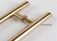 China Polished Stainless Steel Door Pull Handles Sapphire 800mm Hole Distance for sale