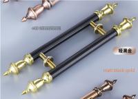 China 500mm Stainless Steel Push Pull Door Handles Corrosionproof Mirror Effect for sale