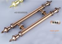 China 500mm Stainless Steel Push Pull Door Handles Corrosionproof Mirror Effect for sale