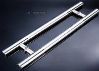 China Polished Stainless Steel Door Pull Handles Long SUS316 1800mm for sale
