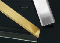 China Hairline Effect Stainless Steel T Profile Trim Strips T30 CNC Bending for sale