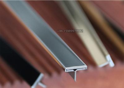 China ODM Stainless Steel T Profile T15 Multitreatment As Tile Accessories for sale