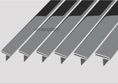 China T15 Stainless Steel T Profile T Molding Designoriented 3.05m Length for sale