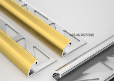 China 10mm Stainless Steel Tile Trim Rounded Edge SUS316 Polished Brushed for sale