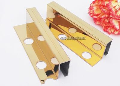 China 13*23*20mm Stainless Steel Tile Border Edge , Stainless Steel Angle Trim for sale