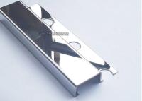 China 8K Mirror External Stainless Steel Tile Trim Brushed Antiscratch for sale