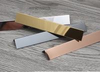 China 2.5m Stainless Steel Wall Protection , SUS304 Metal Wall Angle Corner Protectors for sale