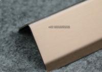China 35mm Brushed Stainless Steel Corner Guards , SS Corner Guard For Five Star Hotel for sale