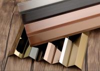China Decorative Stainless Steel Corner Guards Bunnings PVD Coated Ti Gold Color for sale