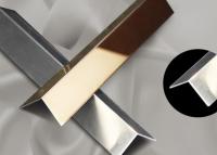 China Commercial Stainless Steel Wall Corner Guards Brushed SUS304 2.7m Long for sale