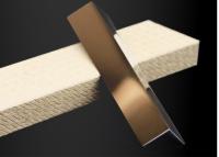 China Commercial Stainless Steel Wall Corner Guards Brushed SUS304 2.7m Long for sale