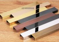 China ODM Stainless Steel U Channel Trim Molding SUS316 Multicolor for sale