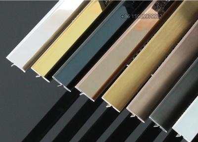China Anodized Stainless Steel Inlay T Patti , Structural Steel Profiles SUS304 for sale