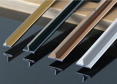 China T20 Stainless Steel Decorative Profiles edge trim corrosionproof for sale