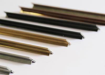 China Electroplated Stainless Steel T Profile , T30 Stainless Steel Divider Trim for sale