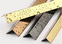 China 8K Mirror Stainless Steel Decorative Profiles Edge Guard PVD Coated for sale